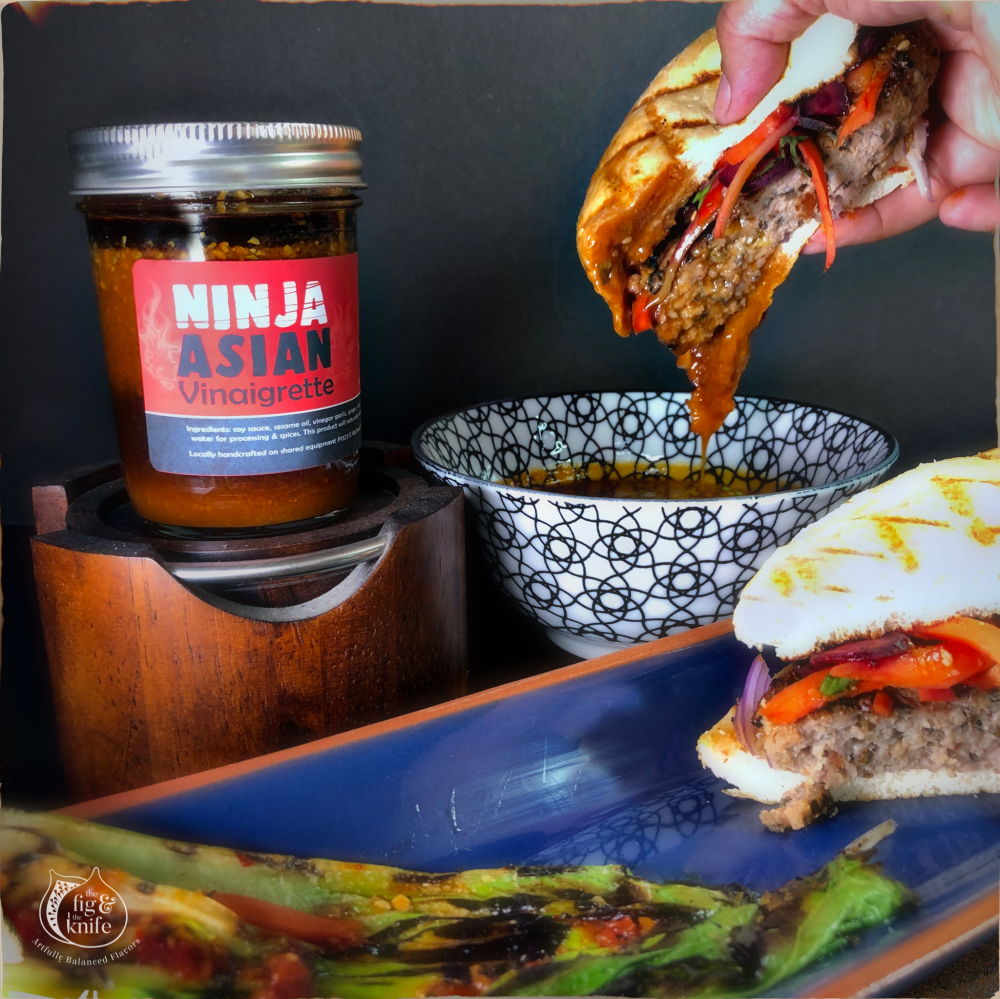 Flamin’ Asian Dip Sandwich – The Fig & The Knife